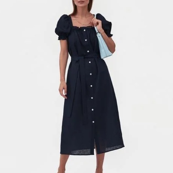 Sleeper | Dresses | Sleeper Linen Dress Pristine Condition Never Worn ...